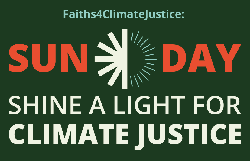 Faiths 4 Climate Justice: Sun Day - GreenFaith